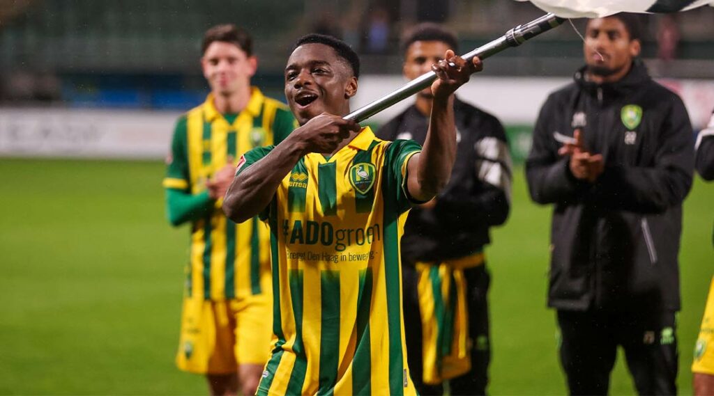 Sekou Sylla blijft langer bij ADO Den Haag: contract tot medio 2028 ...